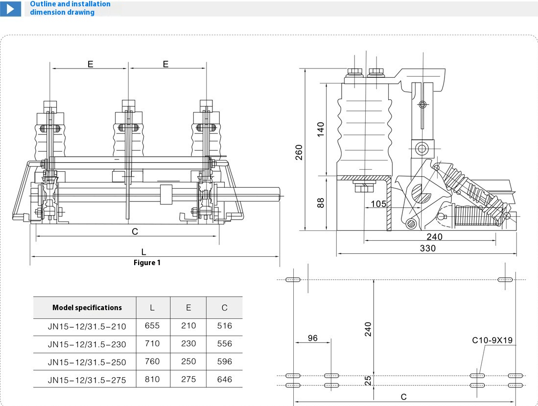 JN15-12 Indoor High-Voltage Grounding Switch - Weisho Electric Co., Ltd.