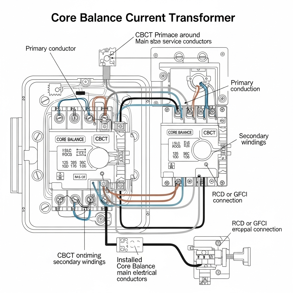 Core Balance Current Transformer: Select, Test, Apply - Weisho Electric ...
