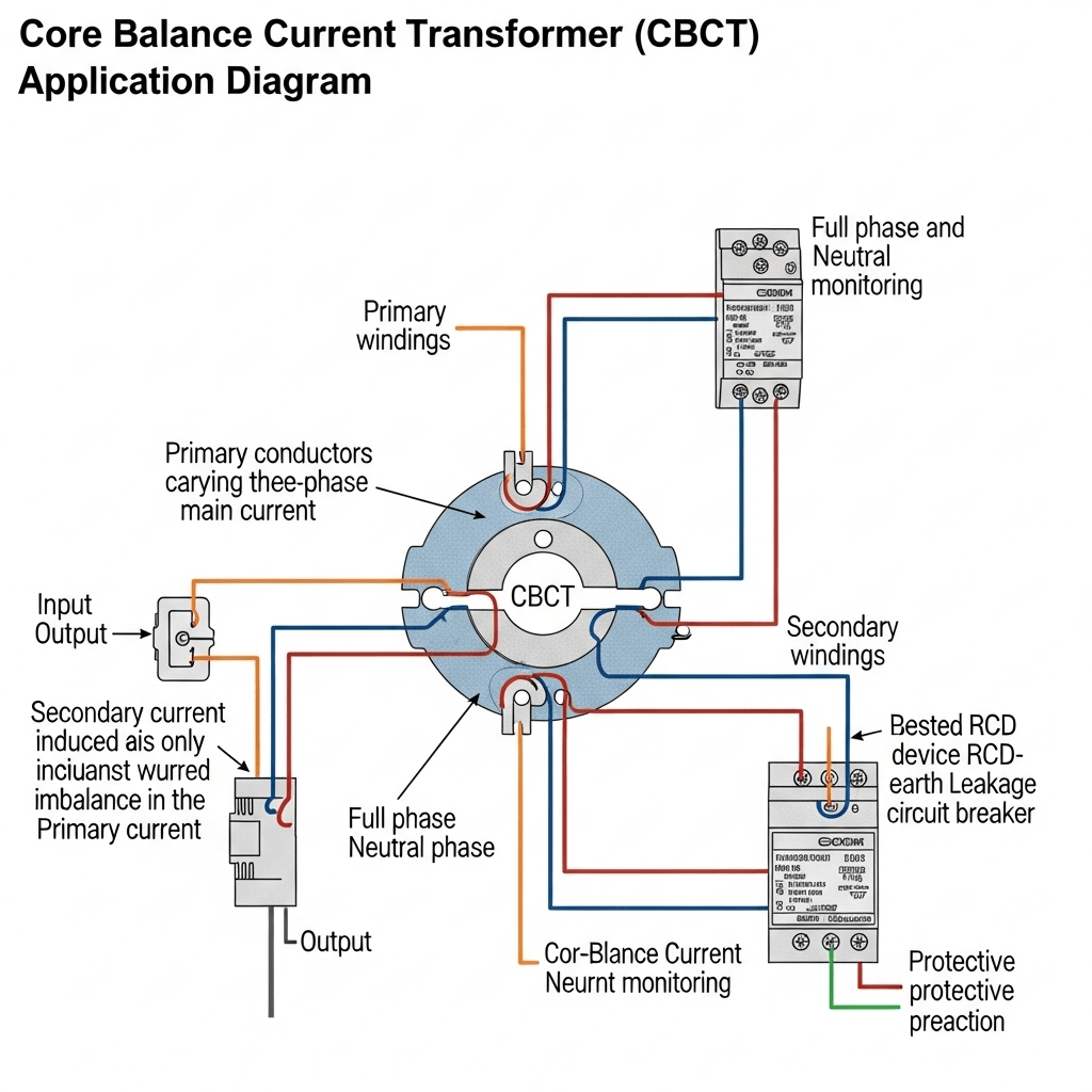 Core Balance Current Transformer: Select, Test, Apply - Weisho Electric ...